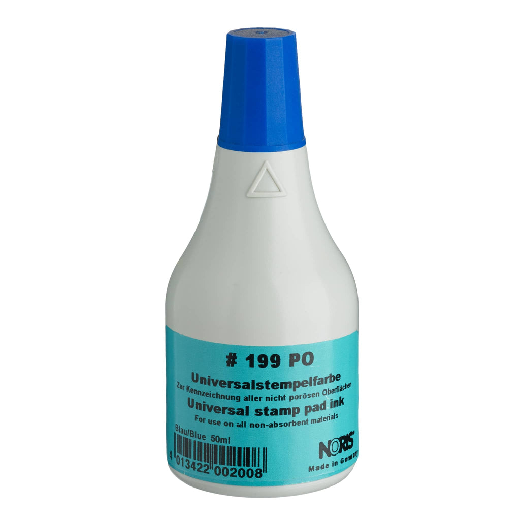 Noris #199 Universal Pad Ink 50ml Blue – Stationery Online NZ