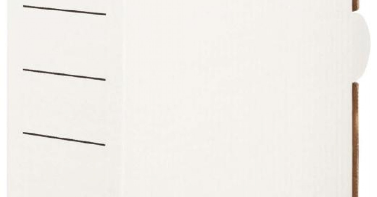 FM Storage Carton White Foolscap 385x250x85mm Standard Strength