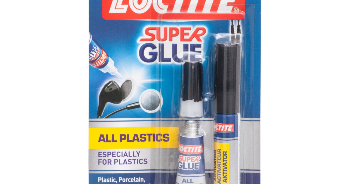 Loctite Super Glue 2-Part All Plastics 2g & 4ml