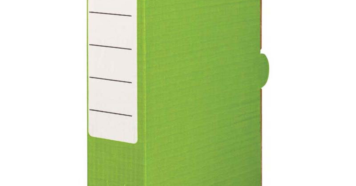 FM Storage Carton Green Foolscap
