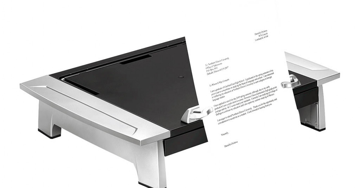 Reduces shoulder, neck, and eye strain by positioning a monitor or ...